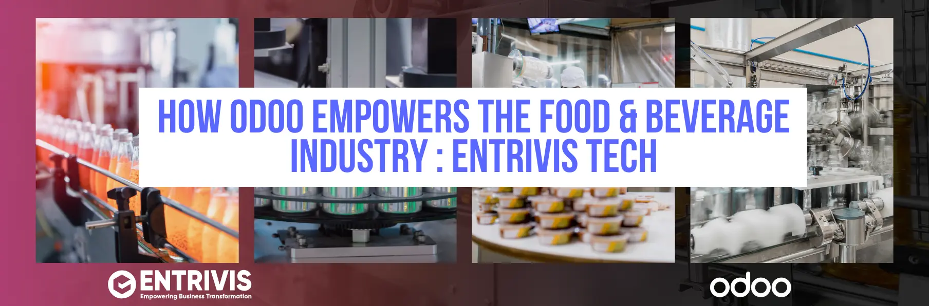 How Odoo Transforms the Food & Beverage Industry | Entrivis Tech